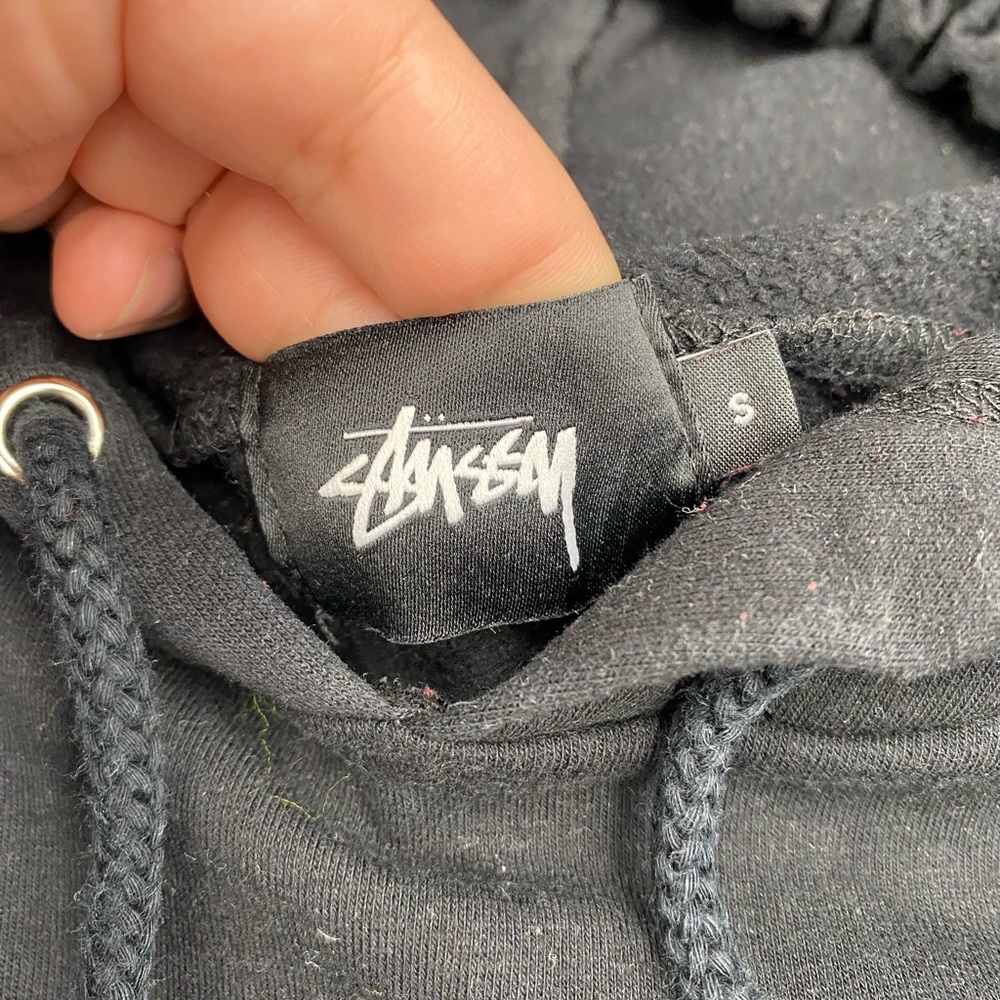 Men’s Stussy Small Bubble Lettering On Back And Basic… - Gem